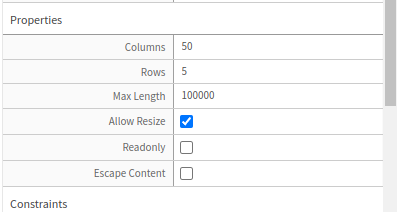 [studio-ui] Row and Column settings for Text Area field has no effect · Issue #6173 · craftercms ...