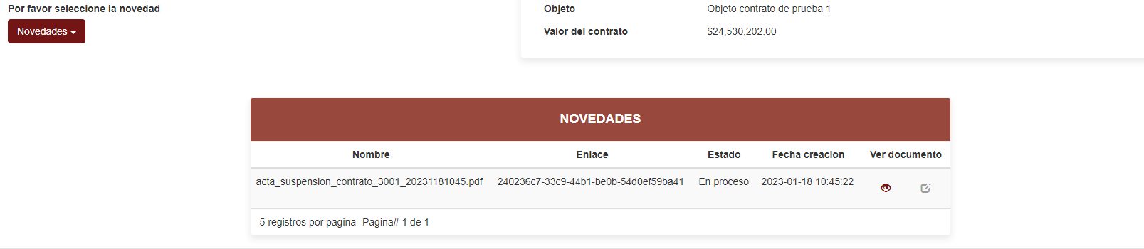 HU2 - 2 - 1 - Mockups para tabla de novedades con columna de "Estado" · Issue #433 · udistrital ...