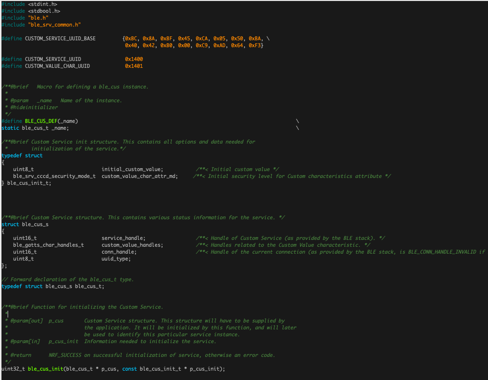 Failed to get services (BLE_ERROR_INVALID_CONN_HANDLE) · Issue #2 · NordicPlayground/nRF5x ...