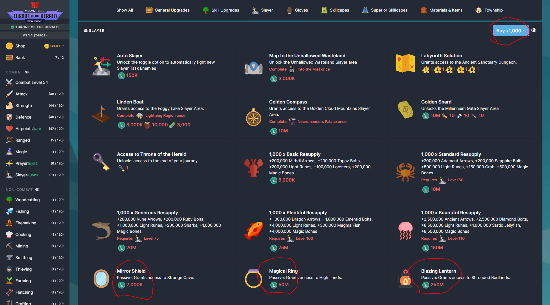 [Bug]: Buy multiplier is applied to incorrect slayer items · Issue #2987 · MelvorIdle/melvoridle ...