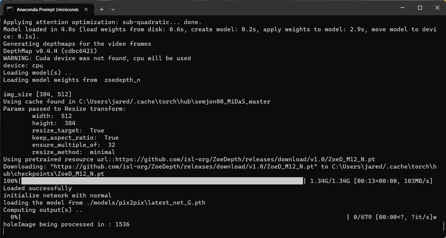 Crashing when doing video · Issue #337 · thygate/stable-diffusion-webui-depthmap-script · GitHub
