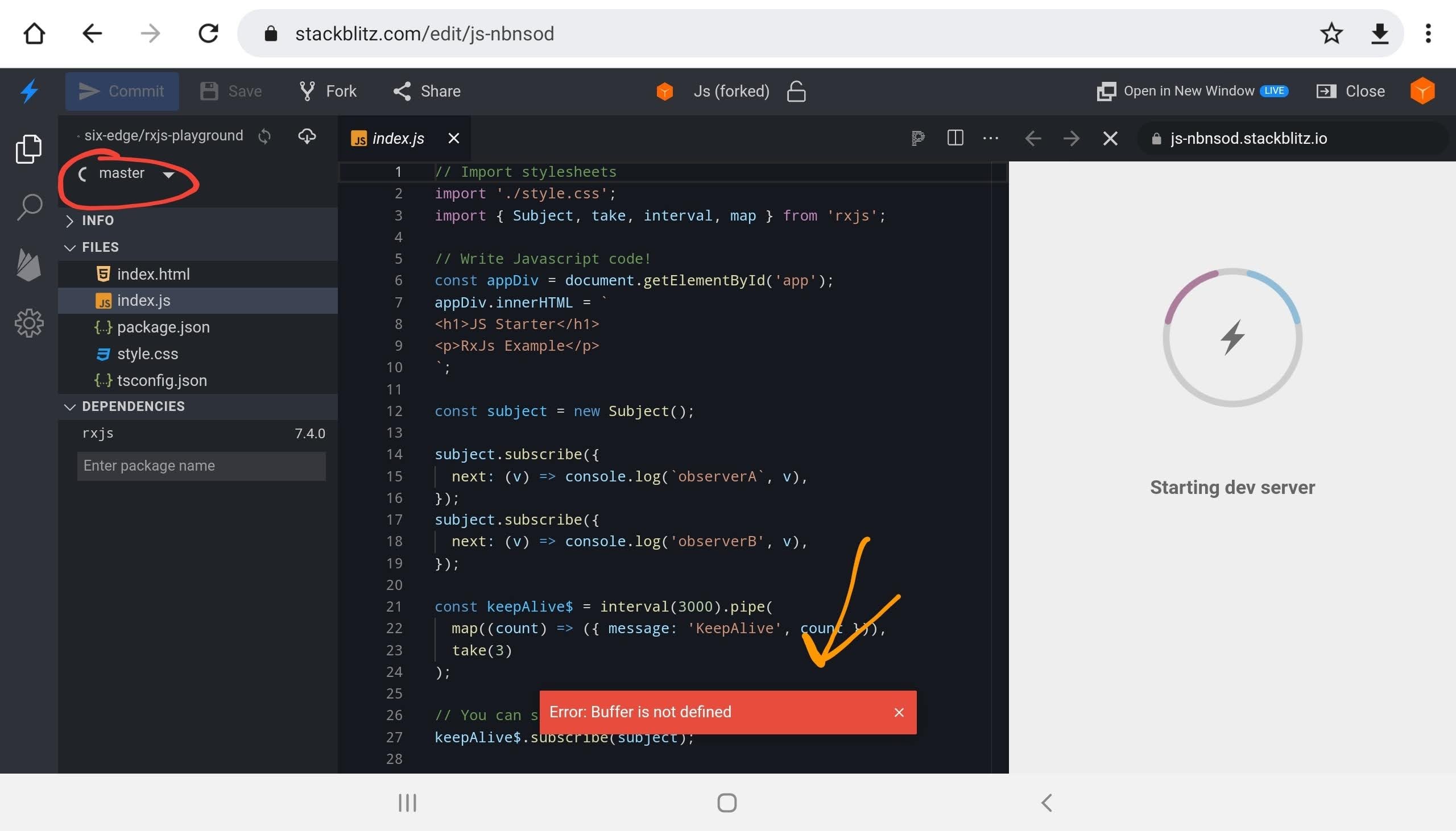 Buffer Not Defined After Creating New Github Repo · Issue 1675 0201