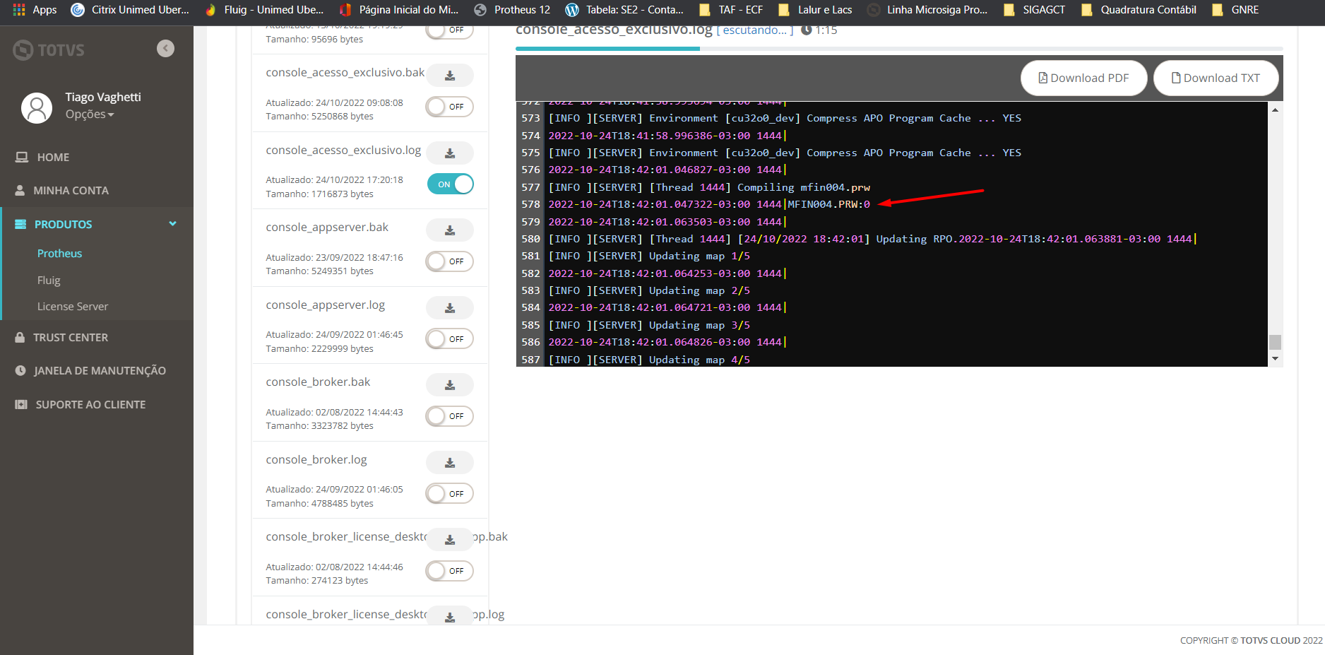 Compilo programa mas não compila as linhas · Issue #1040 · totvs/tds-vscode · GitHub