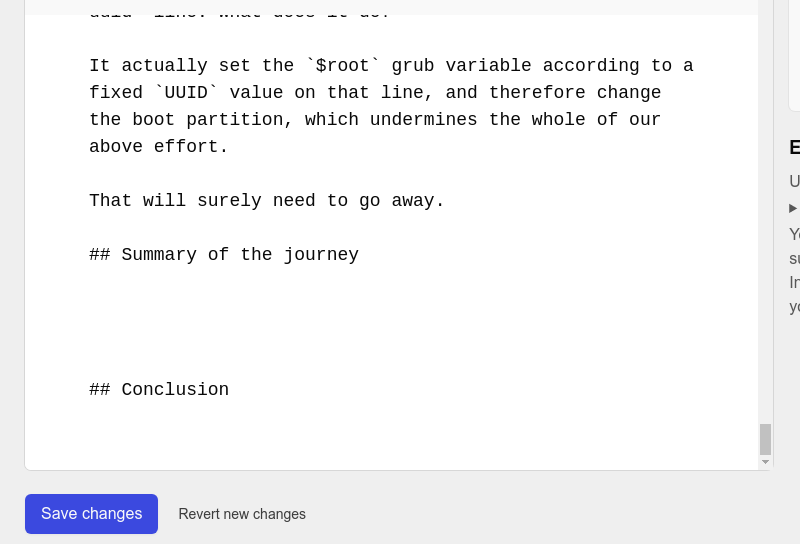 Content lost when edit · Issue #15208 · forem/forem · GitHub