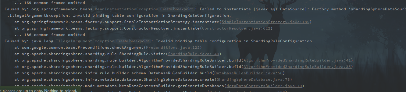 Invalid binding table configuration in ShardingRuleConfiguration · Issue #19906 · apache ...
