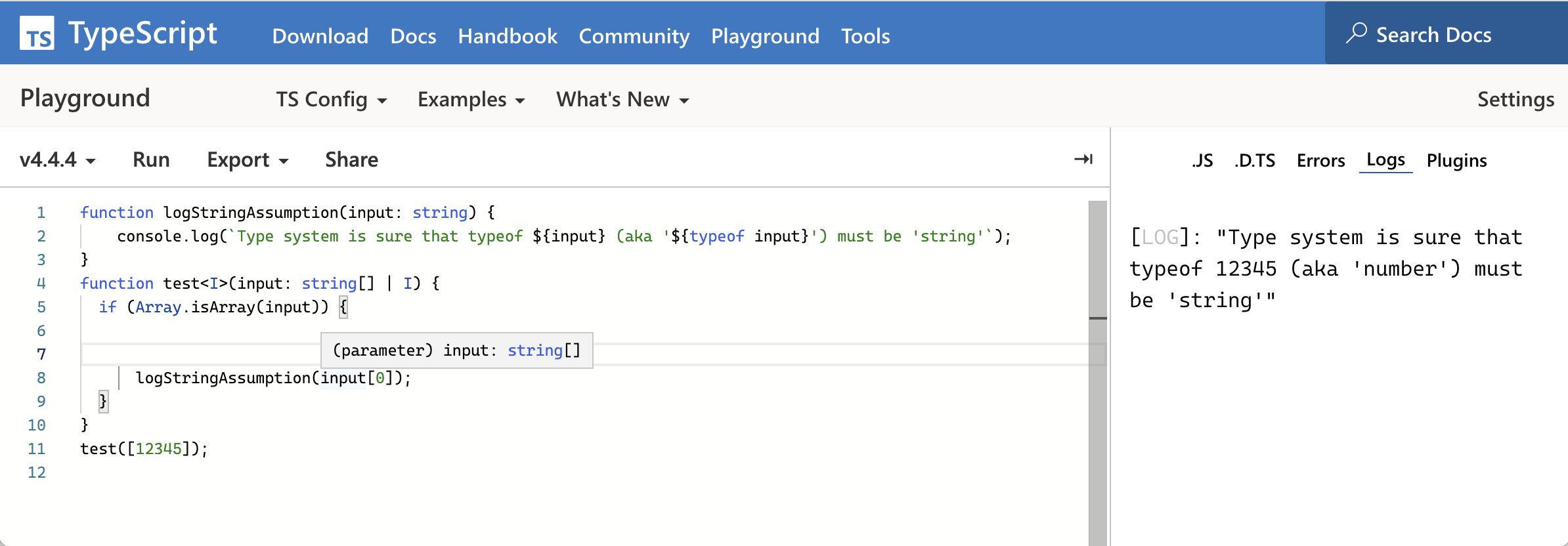 Incorrect type narrowing after Array.isArray typeguard on union with generic · Issue #46534 ...