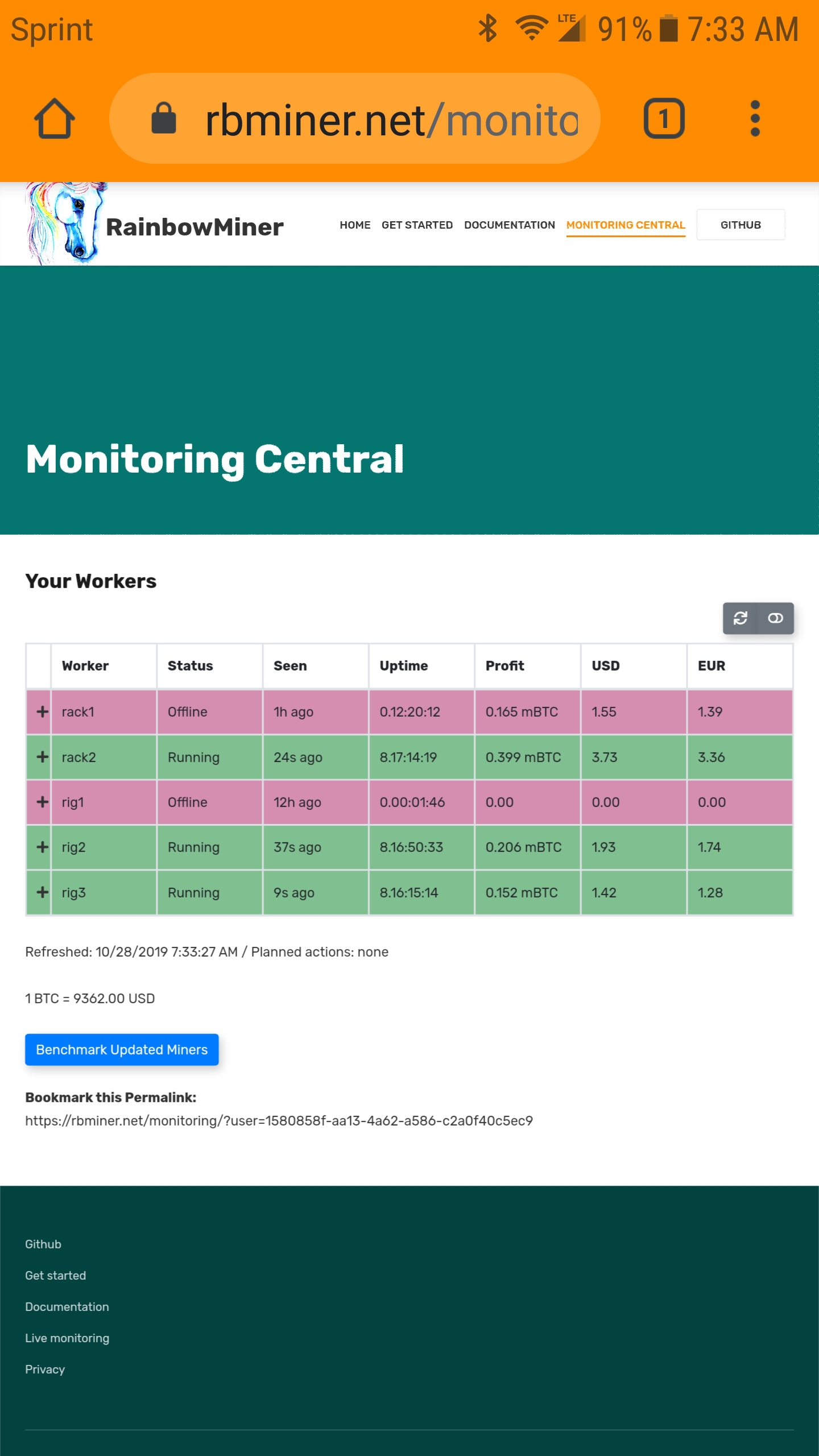 Updated and now all miners crash · Issue #702 · RainbowMiner/RainbowMiner · GitHub