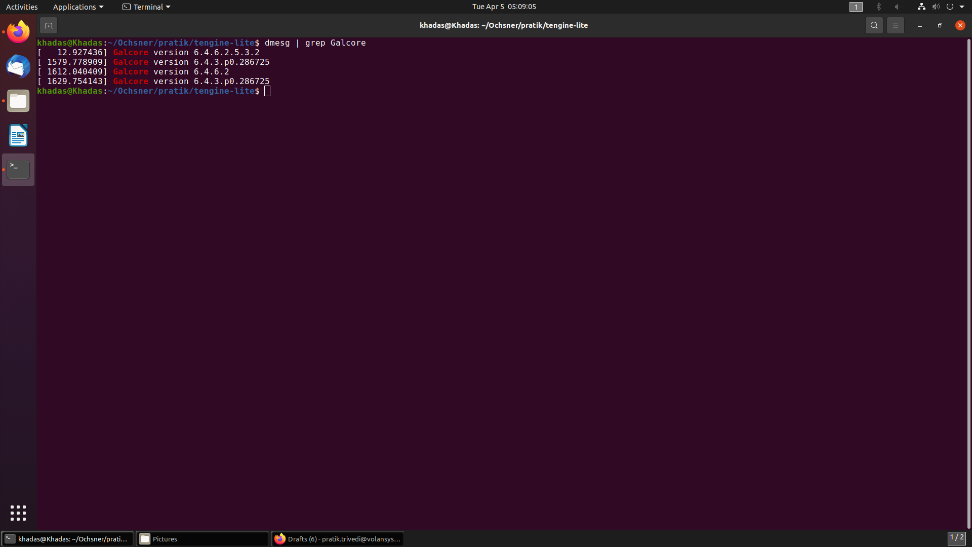 Tengine TIM-VX examples crashes on latest ubuntu image of Khadas VIM3 ...
