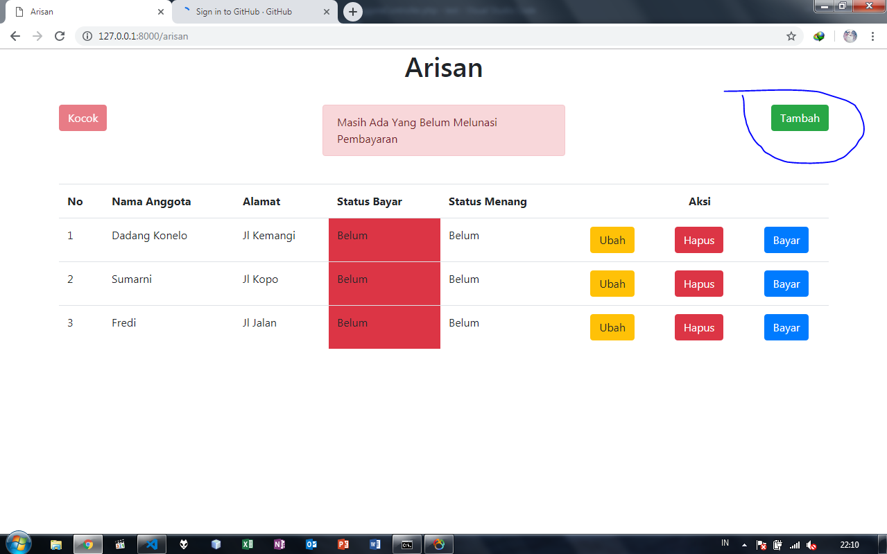 GitHub - syahrul223/Arisan