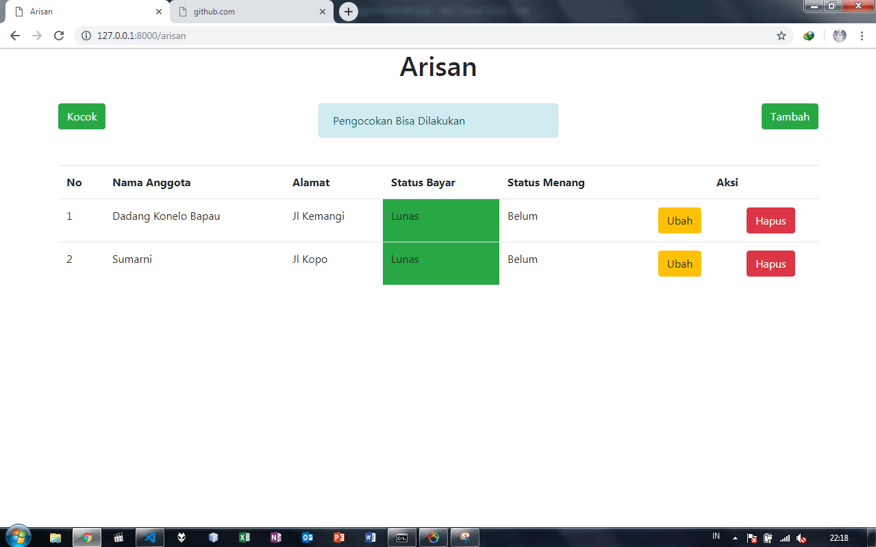GitHub - syahrul223/Arisan
