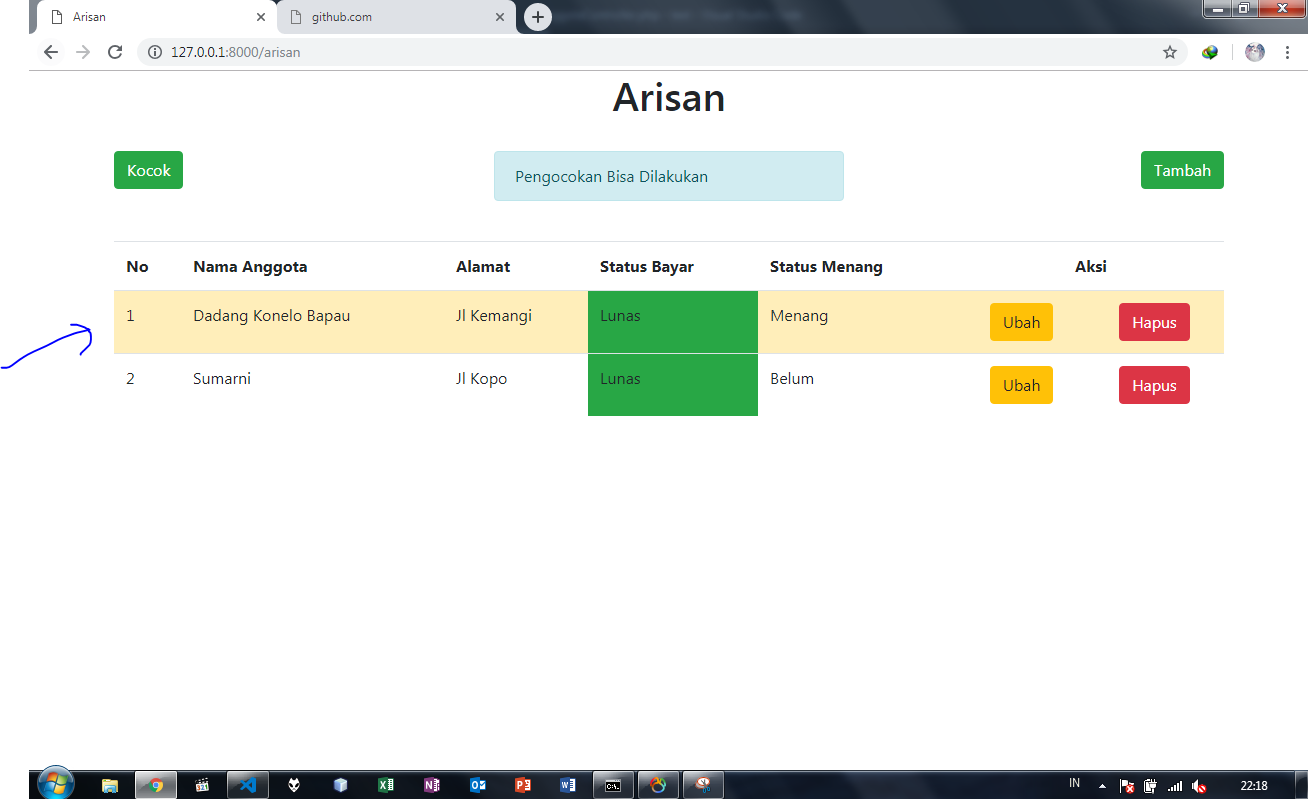GitHub - syahrul223/Arisan