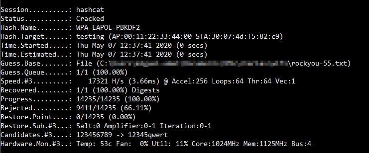 WPA/2-PSK --creds does not create hccapx file properly · Issue #142 · s0lst1c3/eaphammer · GitHub