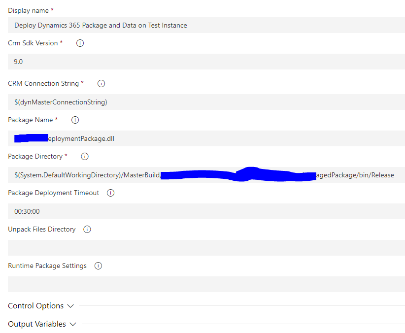 timeout in Package Deployer task · Issue #71 · WaelHamze/dyn365-ce-vsts-tasks · GitHub