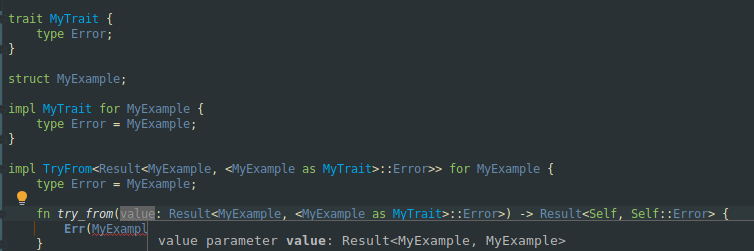 Type Casts Arent Correctly Propagated To The Function Body · Issue 9521 · Intellij Rust