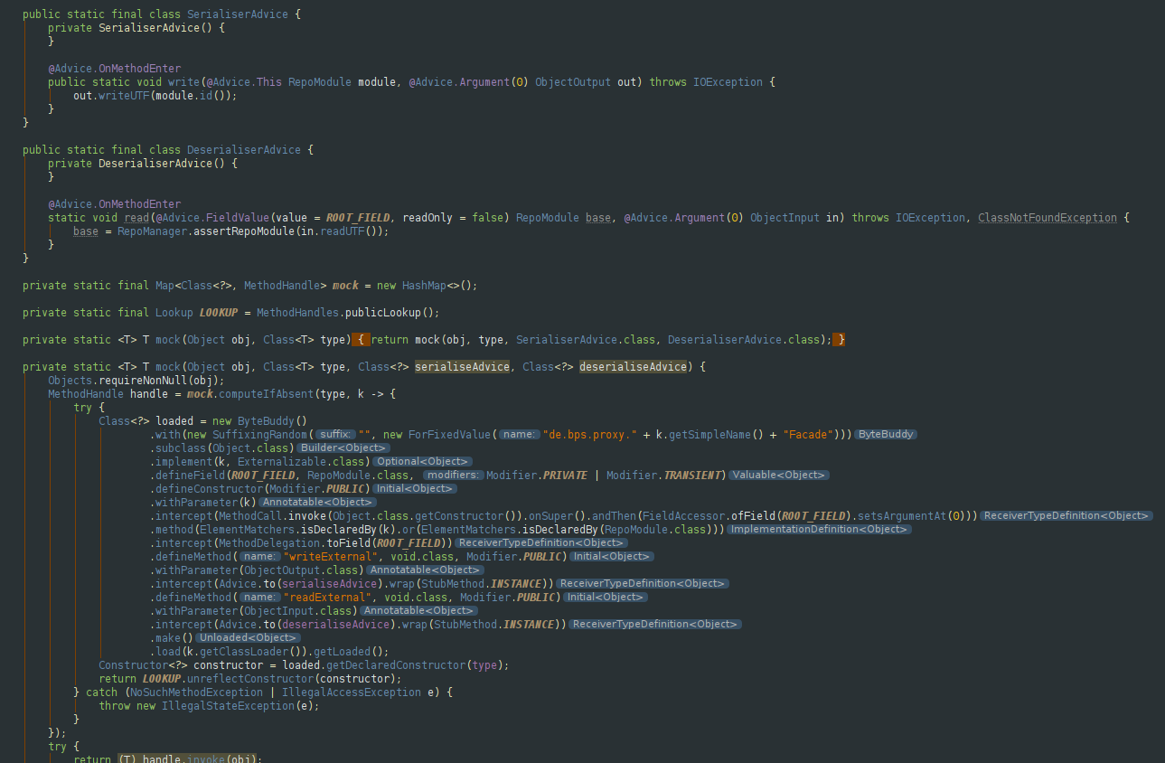 Advice doesn't correctly check types [?] · Issue #511 · raphw/byte-buddy · GitHub