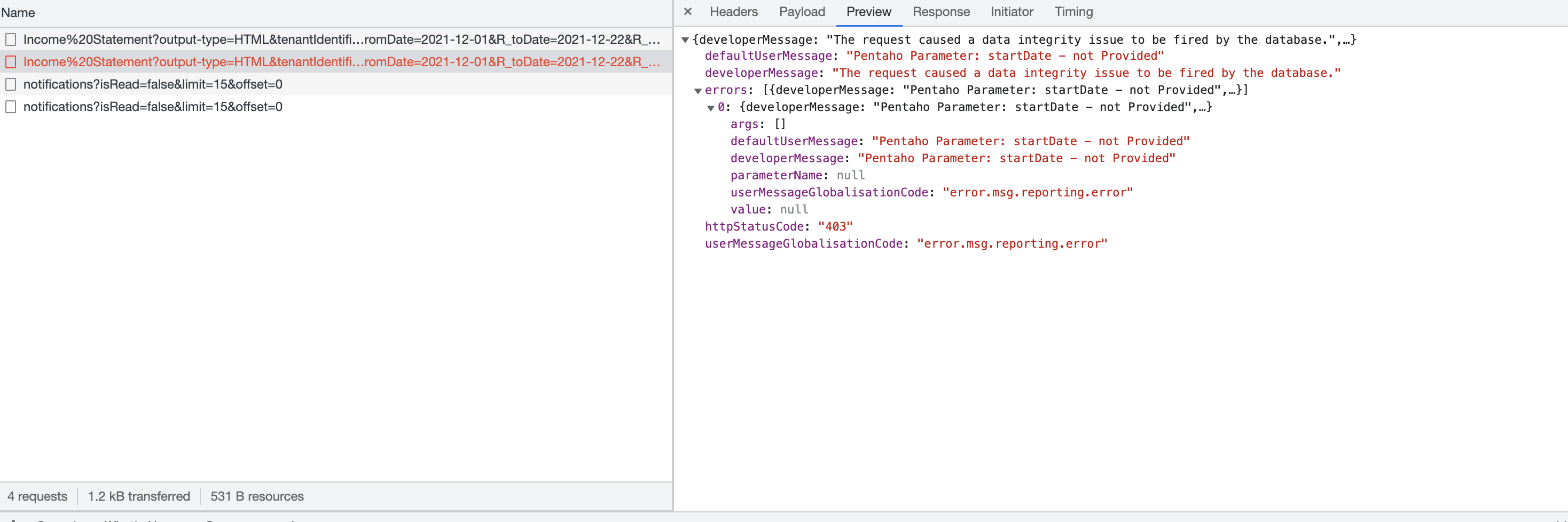 Income statement report is broken. · Issue #56 · openMF/fineract-pentaho · GitHub