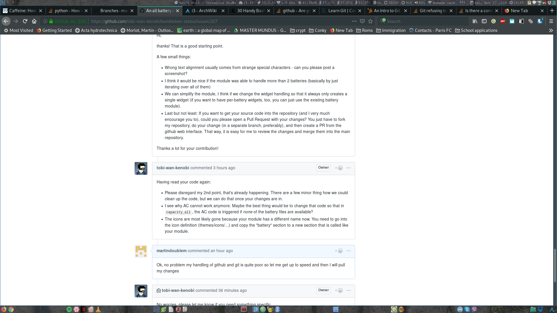 An all battery option. · Issue #327 · tobi-wan-kenobi/bumblebee-status · GitHub