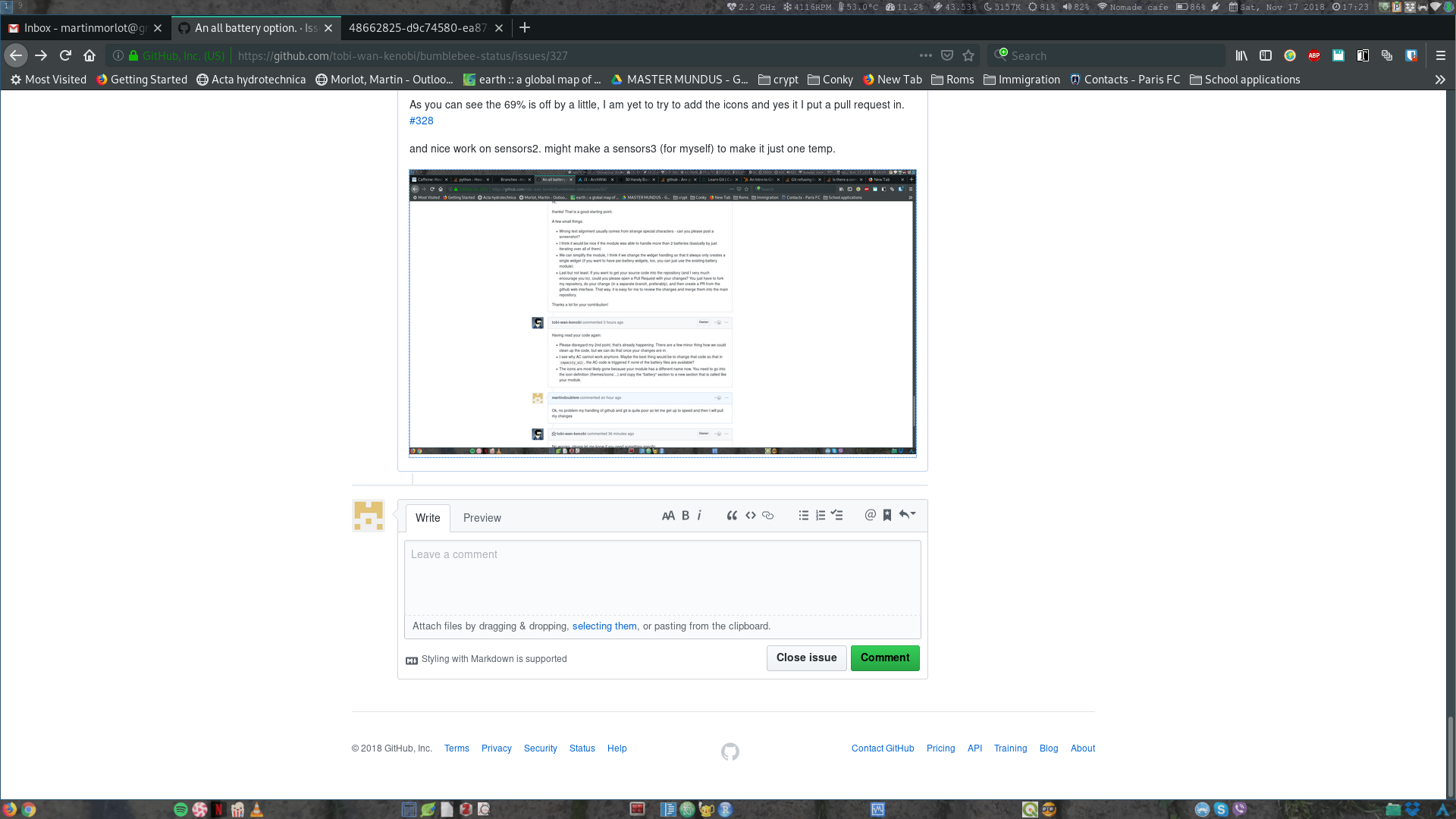 An all battery option. · Issue #327 · tobi-wan-kenobi/bumblebee-status · GitHub