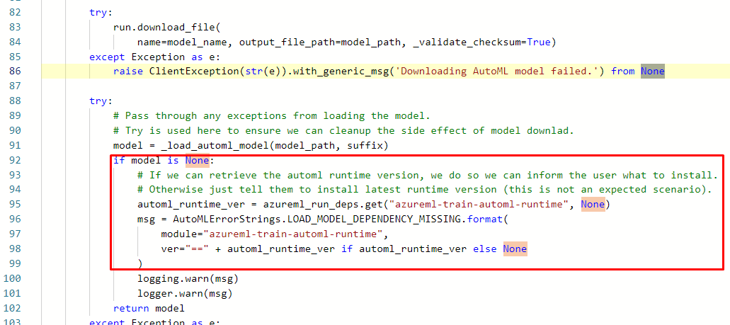 AutoMlRun.get_output() return Run with fitted_model = None · Issue #1579 · Azure ...