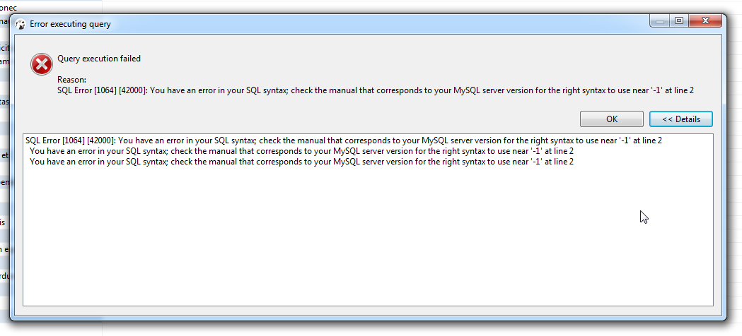 Fetching All Rows Results In Error Executing Query · Issue 2849 · Dbeaverdbeaver · Github