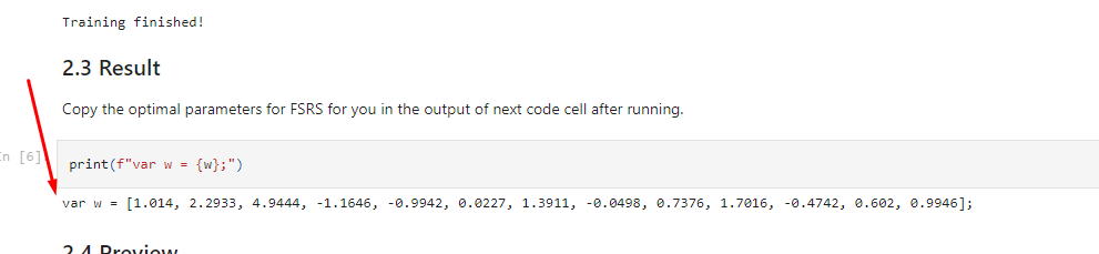 [BUG] Adjustment in the outputs of the weights · Issue #167 · open-spaced-repetition/fsrs4anki ...