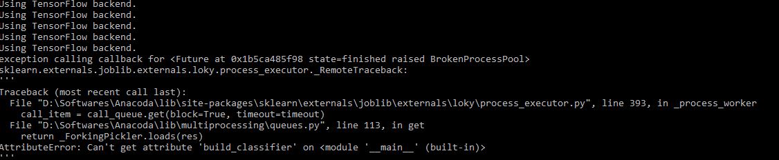 Crossvalscore Issue With Njobs 1 On Windows · Issue 13228 · Scikit Learnscikit Learn 