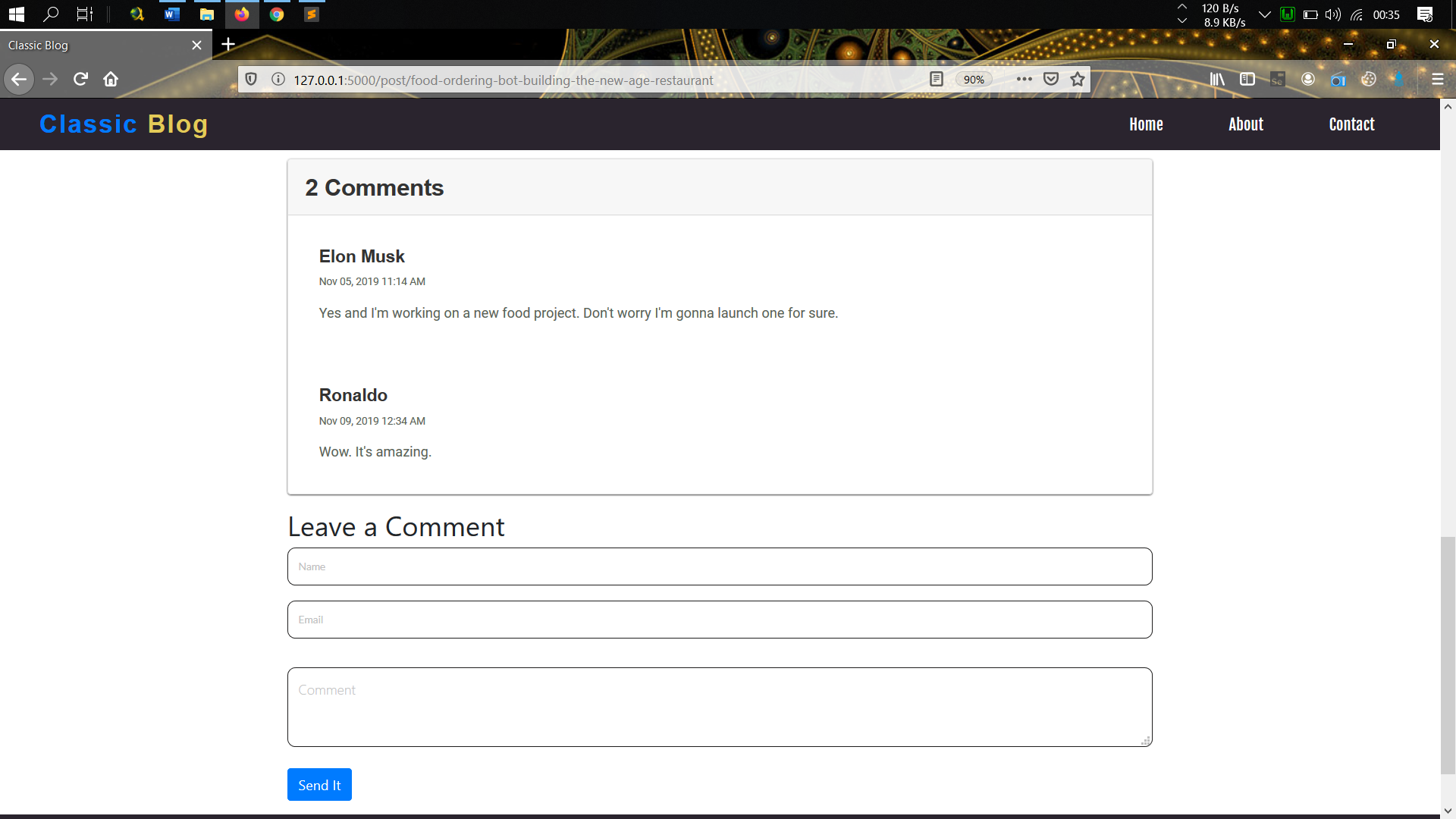 GitHub - iaashu98/flask-personal-blog: n today’s world many peoples are ...