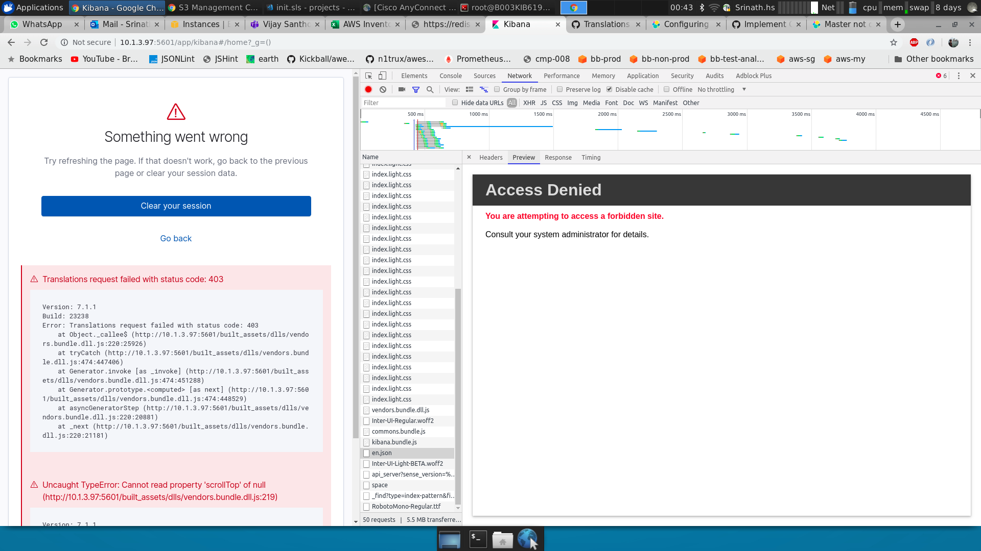 Translations request failed with status code: 403 · Issue #37161 ...
