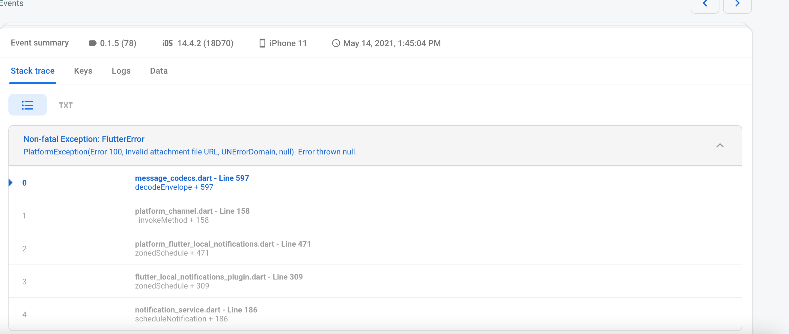 Will the ios plug-in work correctly if we had planned notifications with attachments, but the ...