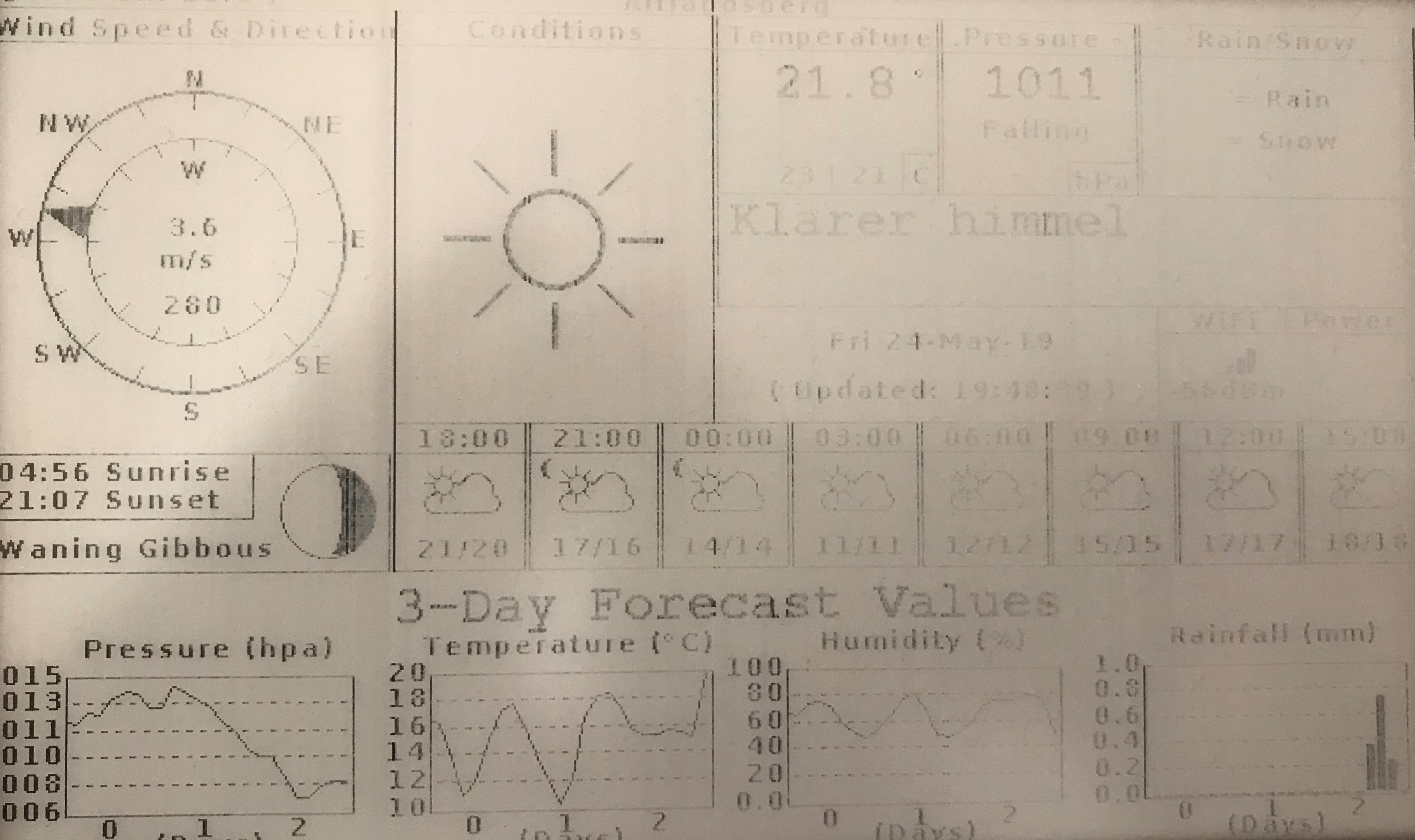 e-Paper Display - contrast · Issue #26 · G6EJD/ESP32-e-Paper-Weather-Display · GitHub