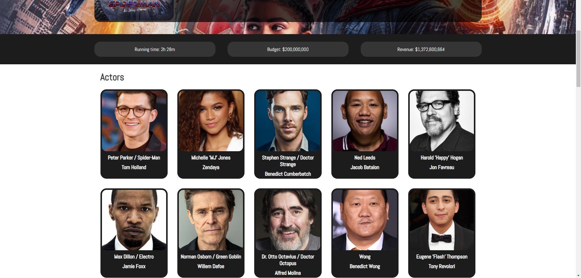 GitHub - JeffreyLin39/react-movie-database: Movie database made in React using TMDB api