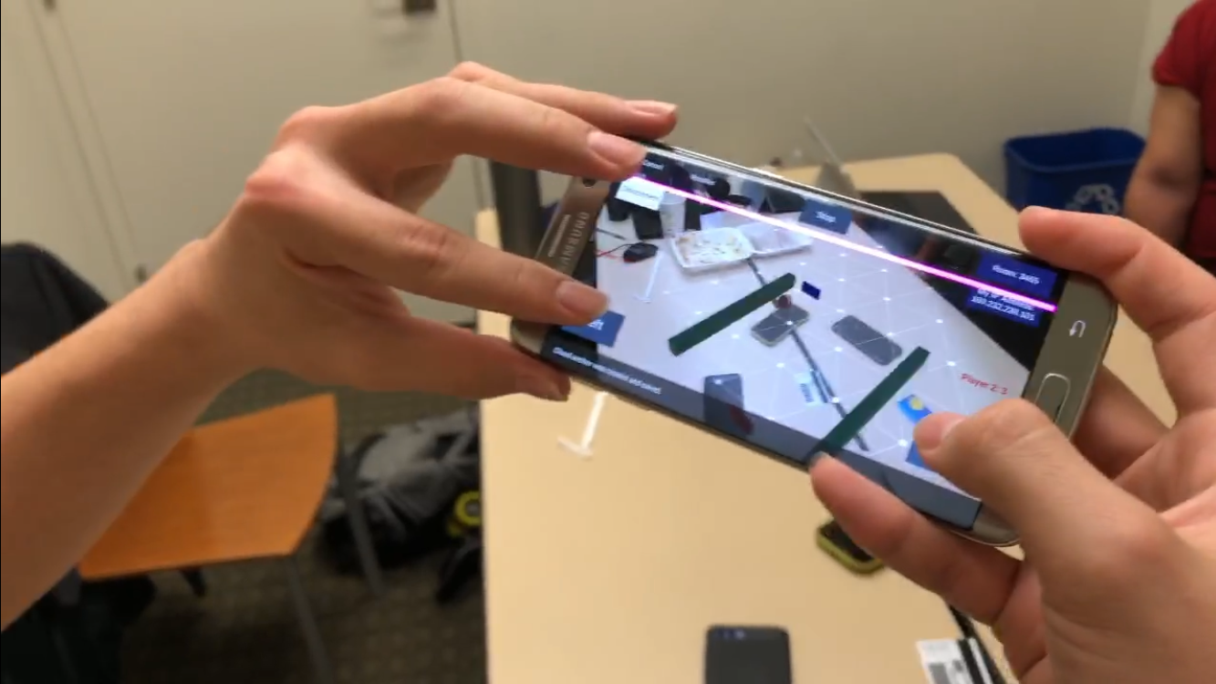 GitHub - bin315a1/ARPong: An Augmented Reality game of the classic game PONG, using Unity ...