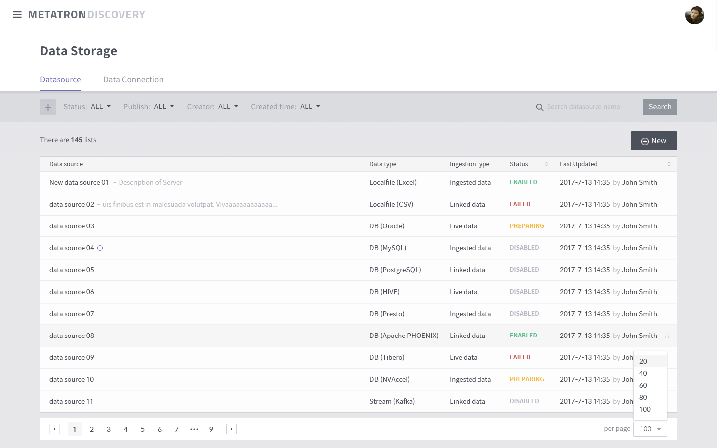 Maintain search result list view after moving to detailed view · Issue #1062 · metatron-app ...