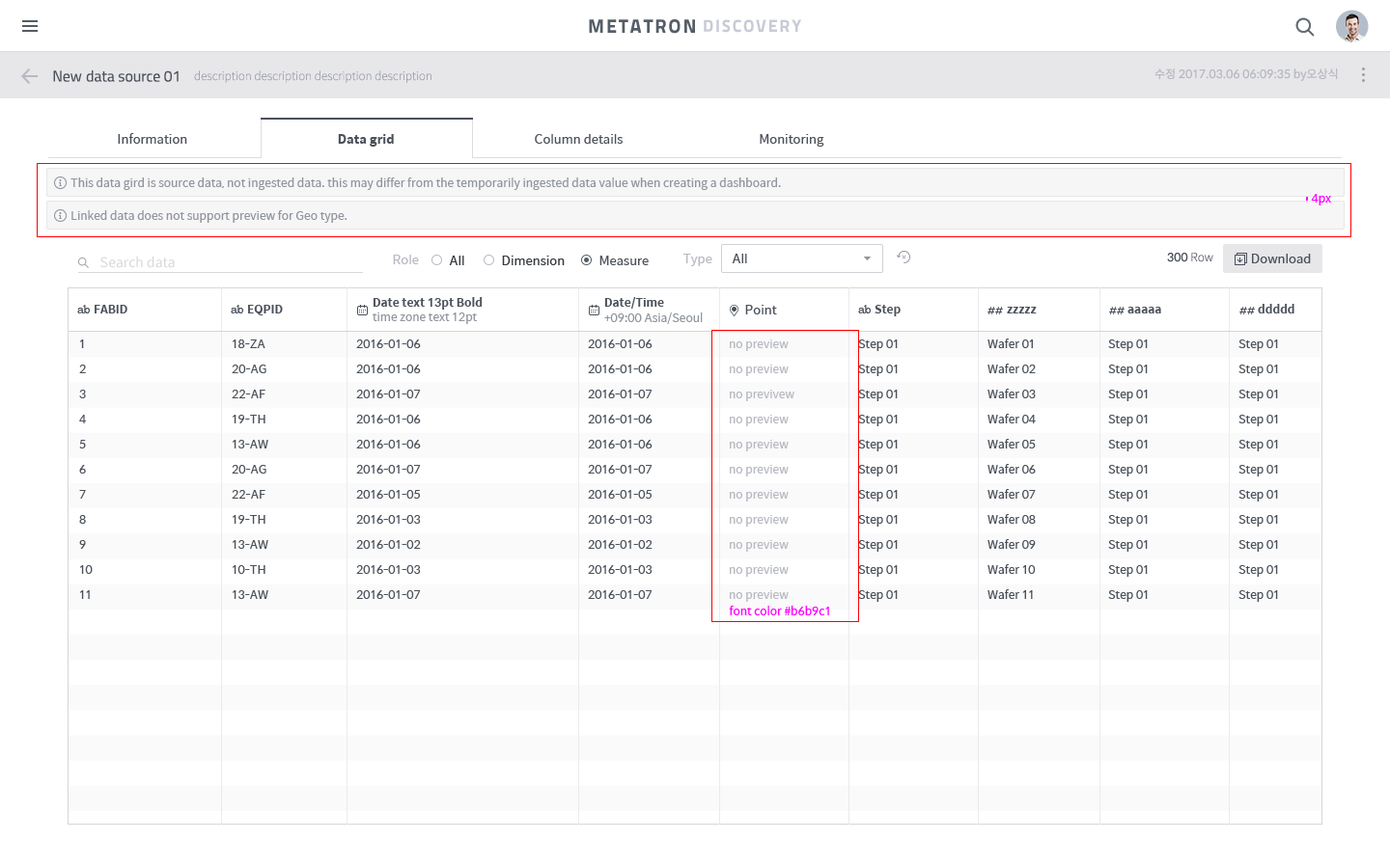 No Preview Of Geo Type Values For Linked Data · Issue 1049 · Metatron 7274