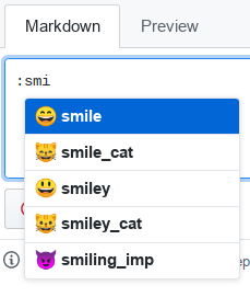 Render emojis in dropdown · Issue #126 · ckeditor/github-writer · GitHub