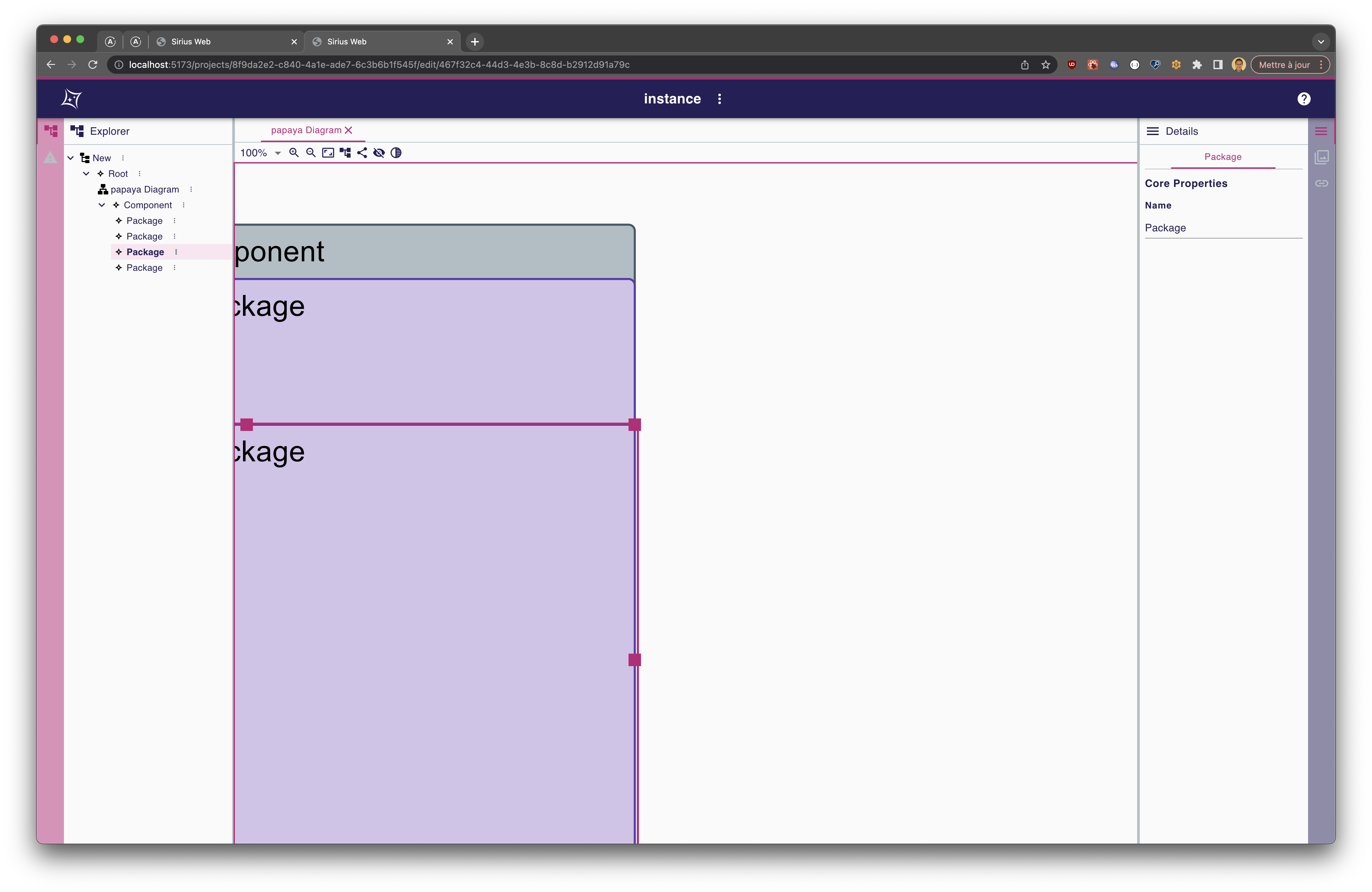 The selection feedback of a child node in a list layout is off by a couple of pixels · Issue ...