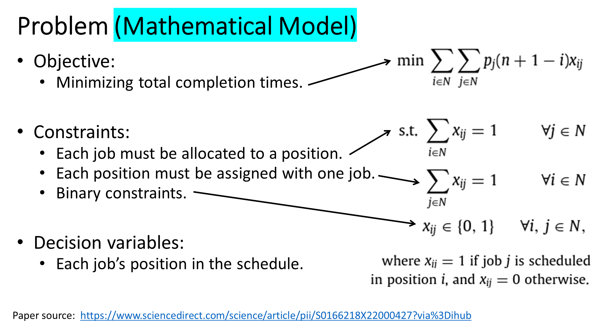 Github Ivanksinggih Single Machine Scheduling Bp Rule 2opt Single Machine Scheduling Using