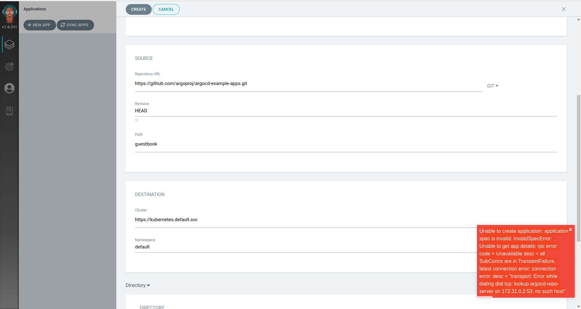 argo repo server no such host error while running on ec2 · Issue #4279 · argoproj/argo-cd · GitHub