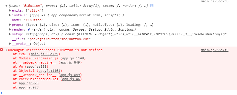 [Bug Report] Error using ElButton in h function · Issue #1086 · element-plus/element-plus · GitHub