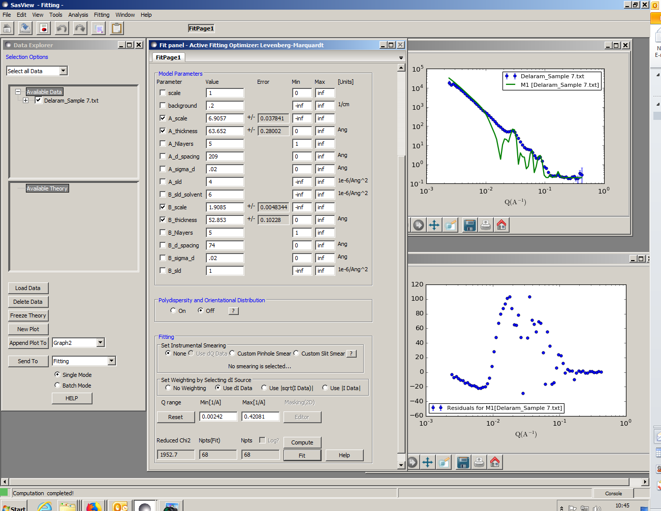 sum models in 4.2.2 - wrong parameter · Issue #1359 · SasView/sasview · GitHub