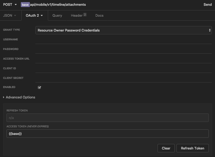 [Feature Request] Alllow use env variables in token's fields · Issue #1190 · Kong/insomnia · GitHub