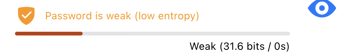 Length in Passwort Quality Indicator · Issue #518 · strongbox-password-safe/Strongbox · GitHub