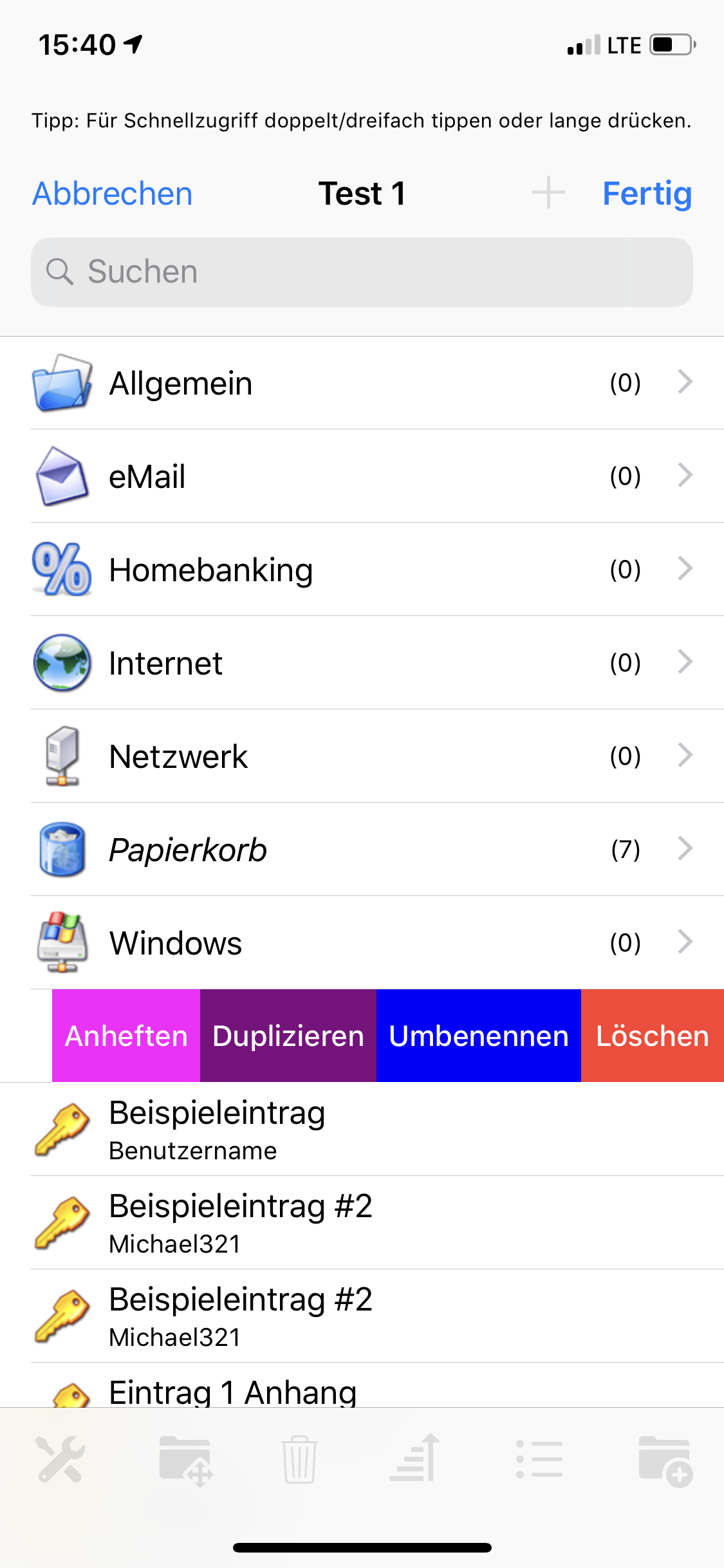 Close button broken in Browse after multiple Slide Lefts · Issue #184 · strongbox-password-safe ...