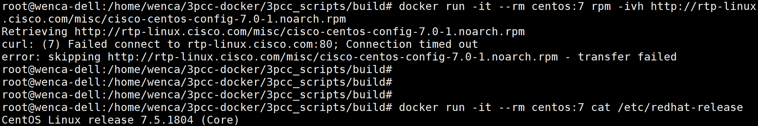 not download file in centos:7 docker image · Issue #132 · CentOS/sig-cloud-instance-images · GitHub