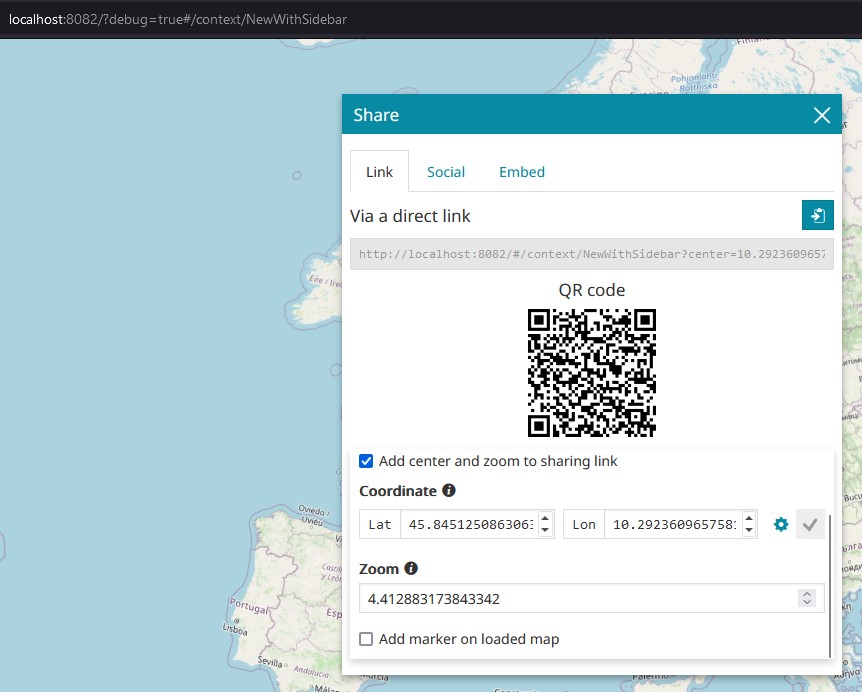 Cesium viewer - share options doesn't have orientation parameters available if route has no ...