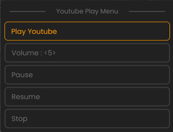 GitHub - Horsyy/hs_menu: A YouTube Menu for Fivem base on xsound