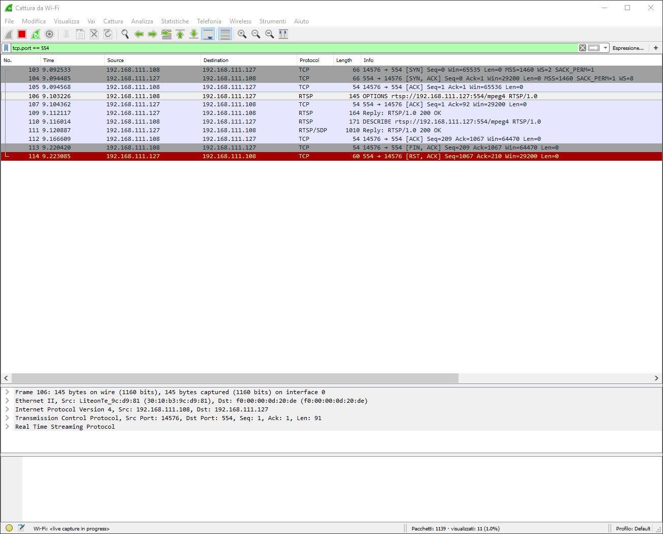 I Get Rtspclientexception Any Suitable Track Trying To Connect To A Rtsp Stream · Issue 26