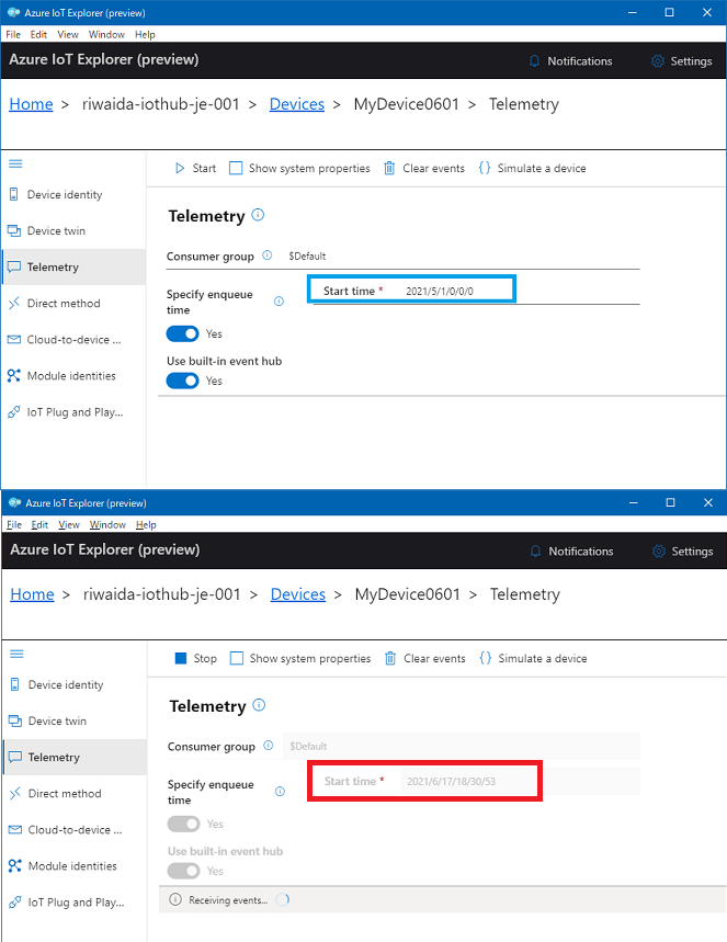 Bug Specify Enqueue Time Feature In Telemetry Does Not Work Correctly · Issue 447 · Azure