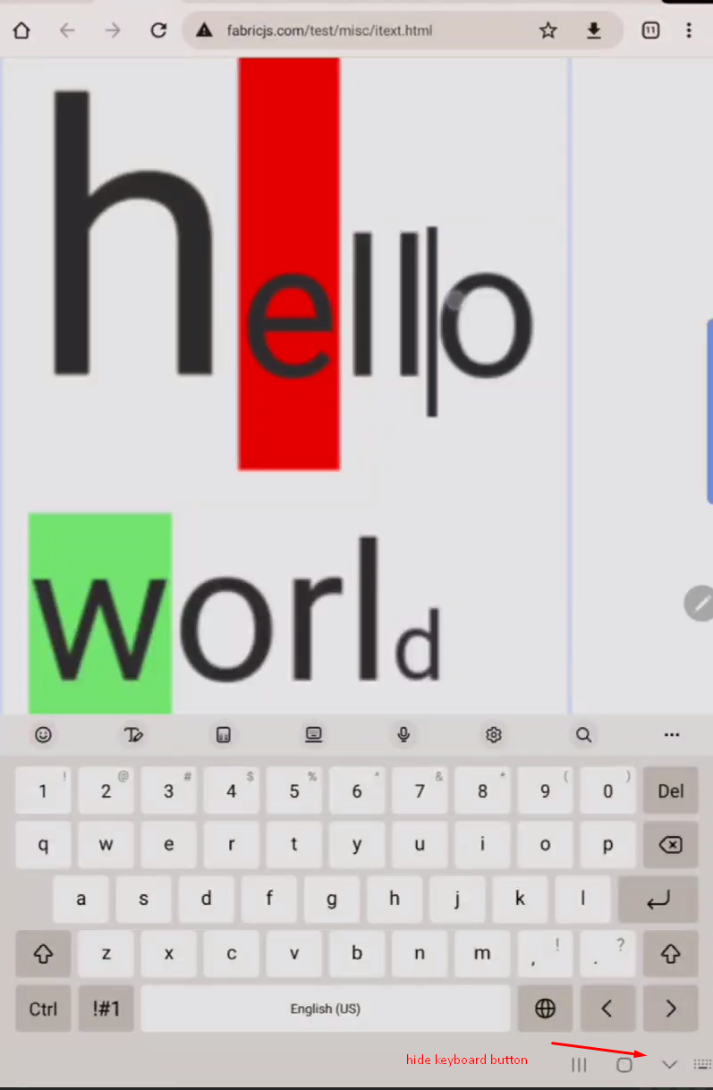 No keyboard on Android when editing iText · Issue #6588 · fabricjs ...