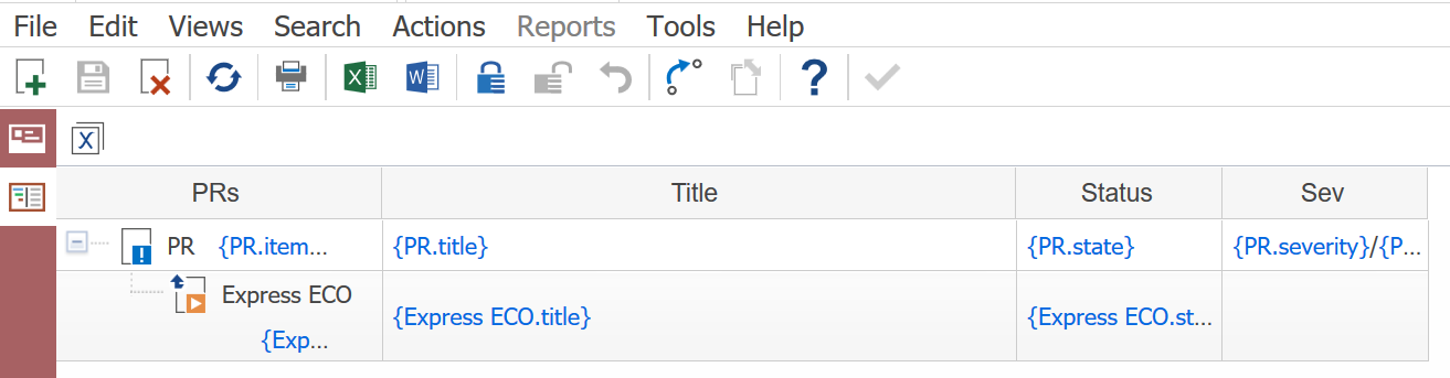 Help Needed With Starting Parameters For Showing Tree Grid View In Toc